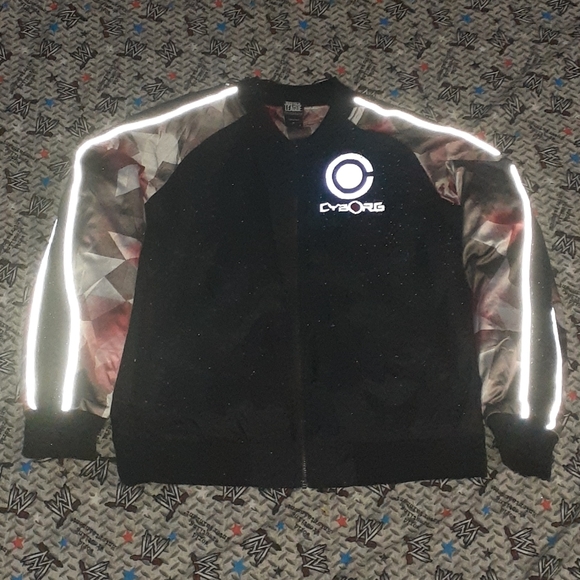 DC Comics | Jackets & Coats | 27 Justice League Cyborg Bomber Jacket ...